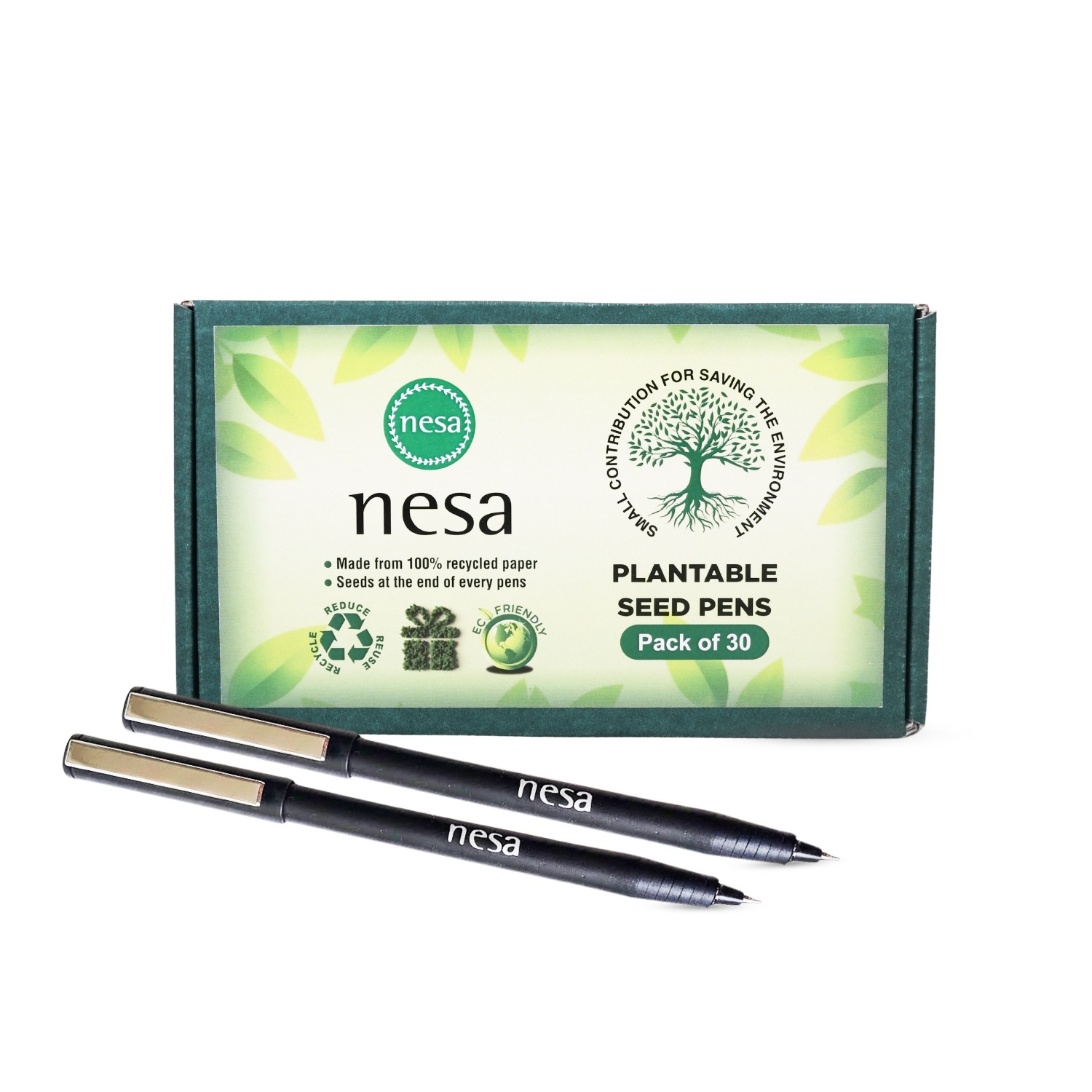 Black Paper Seed Pens - Nesya Exim LLP